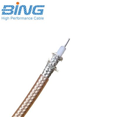 China RG179D Coaxial Cable M17/94 75 Ohm MIL-DTL-17 Double Shielded Coax for Video and Broadcast for sale