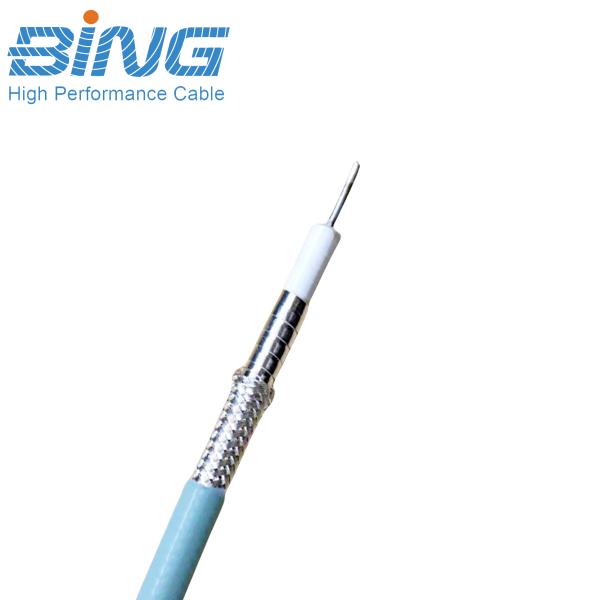 Quality Foam-Flex 120 Low Density PTFE Cable 50 Ohms Hand-Formable Coax with FEP Jacket for sale