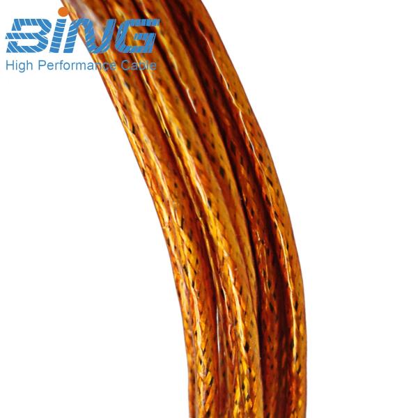 Quality Lightweight HT-SPC Polyimide Taped Wire 250V for Aerospace Communication Cable for sale