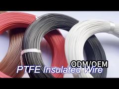 600v af250-2 hookup wire silver plated copper ptfe insulated wire for industrial building