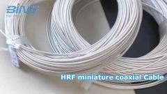 HRF Miniature Coaxial Cable: Stable Data for Your Devices