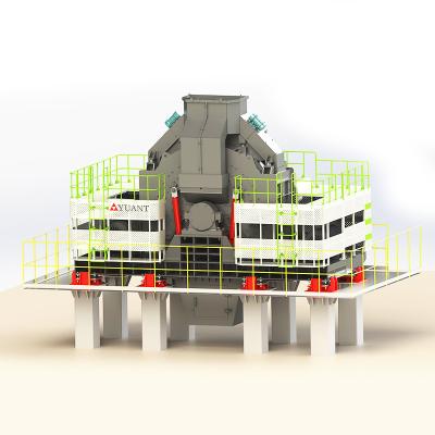 China Wet Technology Impact Crusher Machine voor bouwmaterialen Te koop
