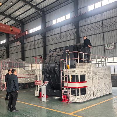 China 100 t/h 315kw Electricity Saving Granite Horizontal Shaft Impact Crusher for Construction M Sand and Gravel Processing Plant for sale