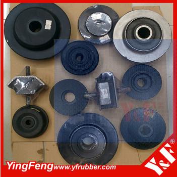 China Rubber Engine Mount, Engine Mounting for Excavators front engine mount engine mount rubber replacement round rubber mou for sale