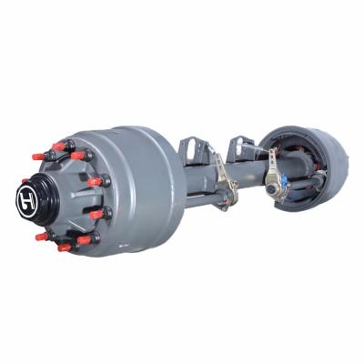 China Used American Type Axle 13T 14T 16T Axle For Semi Trailer Hot Sale Luheng Brand Truck Trailer Heavy Truck Trailer Parts for sale