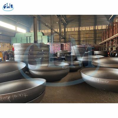 Cina SA516 GR70 Testa torisferica 1760 mm di diametro 20 mm di spessore per serbatoi di stoccaggio in vendita