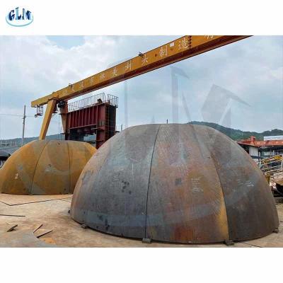 Cina ASME SA516-70 Testa a piatto di una vasca a pressione emisferica in vendita