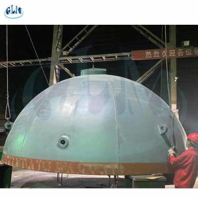 China Carbon Steel Hemispherical Head 2360mm Diameter 10mm Thickness for sale