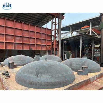 Cina fondi ellittici di acciaio al carbonio di spessore del diametro 30mm di 4500mm in vendita