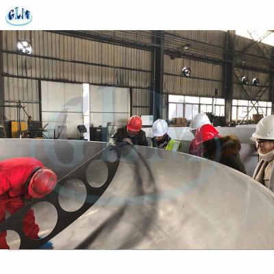 Cina estremità del piatto di Elipsoidal dei semi di 2:1 di spessore di 3550mm Dimater 20mm per il serbatoio dell'acqua in vendita