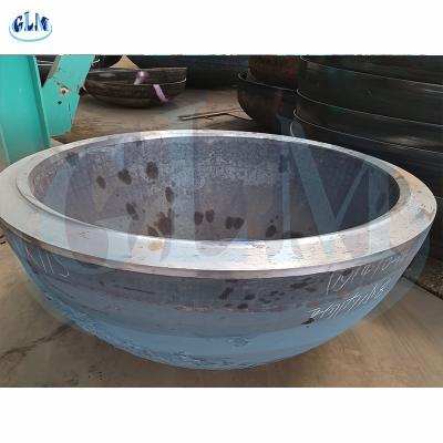 China Carbon Steel Elliptical Dished Head Diameter 900mm Thickness 80mm for sale