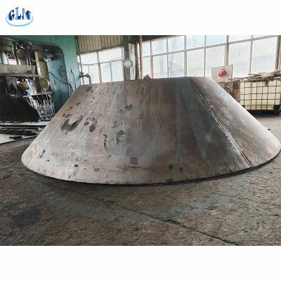 China 5800mm Diameter Toriconical Cone Tempered Dish Head For Pressure Vessel for sale