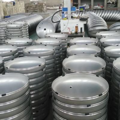China Stainless Steel Segmented Tank Heads for Heavy Duty Applications for sale
