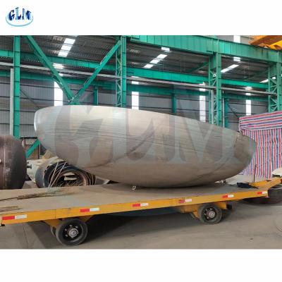 China Cabeças elípticas de recipientes de aço inoxidável 2:1 para indústrias de propano e criogénica à venda