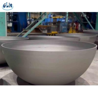 China Stainless Steel Hemispherical Heads For Pressure Vessel Polishing Requirements for sale