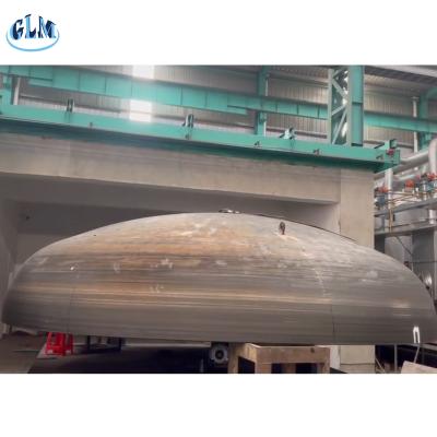 China 5-300mm Thickness Hot Cold Pressing Asme Elliptical Head End Cap for sale