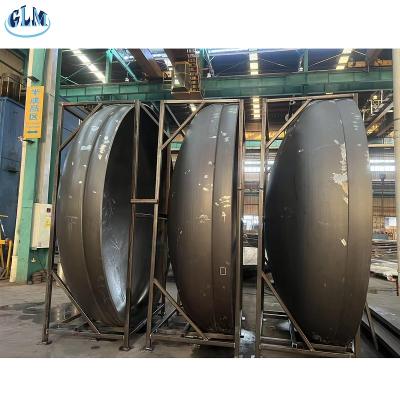 China Ellipsoidal Dish End with ±0.5mm Thickness Tolerance and Noncombustible/Nontoxic Storage Medium in Customizable Colors for sale