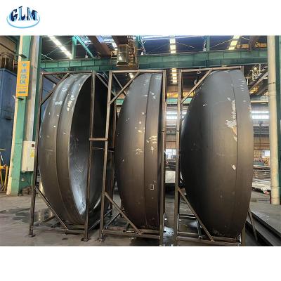 China Carbon Steel Elliptical Dish Head with Welding Processing Technology for Pressure Vessel Fabrication for sale