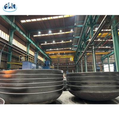 China Carbon Steel Elliptical Dish Head with Welding Process and 2-300mm Thickness for Industrial Vessels for sale