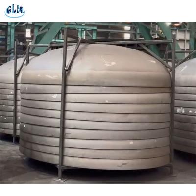 China ISO9001 Certified Elliptical Dish Head with 2-300mm Thickness and 10% Reduction Ratio for Pressure Vessels for sale