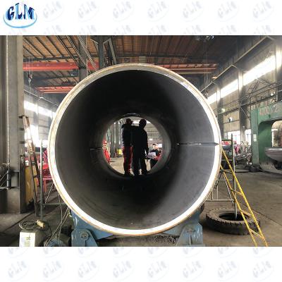 Cina PED Testa del serbatoio conico Acciaio inossidabile 304 Cappottole del recipiente a pressione Copertura inferiore 2500mm in vendita