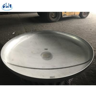 Cina 300 mm 2 mm Testa piatta a piatto per lo spruzzaggio di sabbia dei vascelli a pressione in vendita
