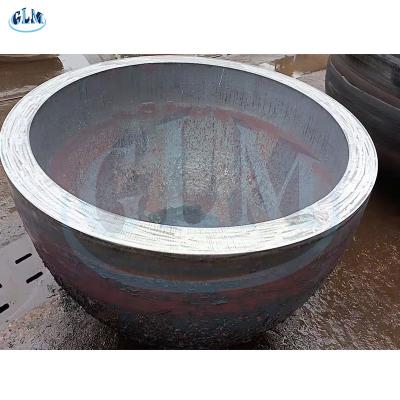 China SA516 Gr70 Carbon Steel Dished Head 580 Diameter 40mm Thick for sale