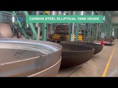 Aluminium Asme Elliptische platte koppen van koolstofstaal