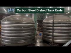 Carbon Steel Elliptical Dish Head , Pressure Vessel Head