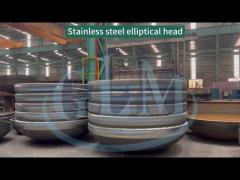 1600mm Diameter 38mm Thickness Elliptical Head 2 1 Dimensions Torispherical Dished
