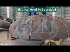 800 mm 900 mm 1000 mm Dished Tank Ends Hemisferische tankkoppen gesmeed zacht staal