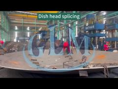 Spinning Process Or Pressing Processing Method Carbon Steel Dished Heads with Stamping Technology