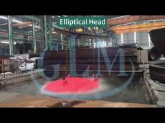 Carbon Steel End Elliptical Head With Reduction Ratio Of About 10%