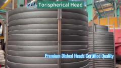 High-quality dished heads—core components for sealing and withstanding pressure in pressure vessels.