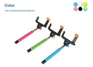China Portable Extendable Bluetooth Selfie Stick , Foldable iPhone IOS Selfie Stick for 6 plus for sale