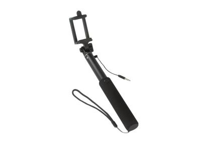China Short Wired Self Camera Monopod Aluminum Cable Take Pole Selfie Stick for sale