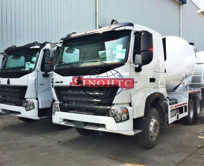 Cina camion del miscelatore di cemento 6x4, camion concreto HOWO76 della miscela del tamburo 12m3/cabina HOWOA7 in vendita
