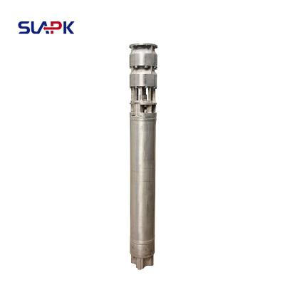 China Three-phase stainless steel electric submersible pumps with a head range of 10 to 700 meters are an ideal choice for mining water pump solutions. for sale