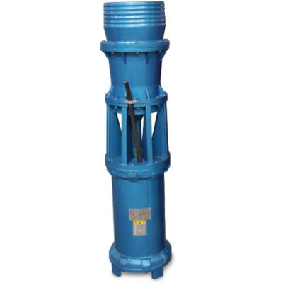 Pompa ad acqua ad azione assiale sommergibile a grande flusso con impulsatore non ostruente