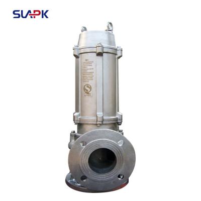 China WQP SS316 Submersible Sewage Pump for Sewage, Sludge, and Dewatering – Industrial & Municipal Applications for sale