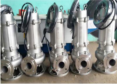 Cina Pompa sommergibile di acciaio inossidabile da 22 kW 30hp per scarichi di rifiuti, fanghi, acqua sporca in vendita