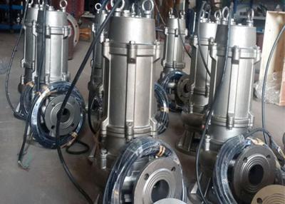 Cina Pompa sommergibile di acciaio inossidabile da 22 kW 30hp per scarichi di rifiuti, fanghi, acqua sporca in vendita