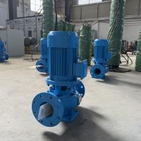 China SLG Vertical Single-Stage Inline Centrifugal Pump 80°C Hot Water Circulation for sale