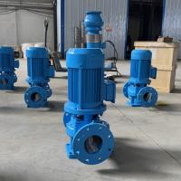 China SLG Vertical Single-Stage Inline Centrifugal Pump 80°C Hot Water Circulation for sale