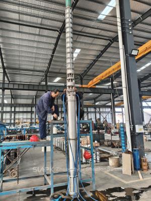China Corrosion Resistant Super Duplex Stainless Steel Submersible Pump for High Salinity Seawater for sale