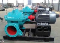 China Electric Diesel Engine Double Suction Split Case Pump 110-12500 m3/h Capacity 10-220m Head Horizontal Installation for sale