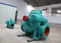 China Electric Diesel Engine Double Suction Split Case Pump 110-12500 m3/h Capacity 10-220m Head Horizontal Installation for sale