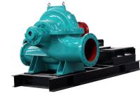 China Electric Diesel Engine Double Suction Split Case Pump 110-12500 m3/h Capacity 10-220m Head Horizontal Installation for sale