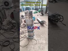 125kw 400m³/h 67m Head Stainless Steel Submersible Water Pump Deep Well Pump For Hot Sale