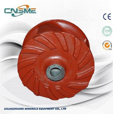 China 3- Vane Closed Gravel Pump Impeller Hard Metal ASTM A532 Material for Sand Slurry Pump 6 / 8 EG for sale
